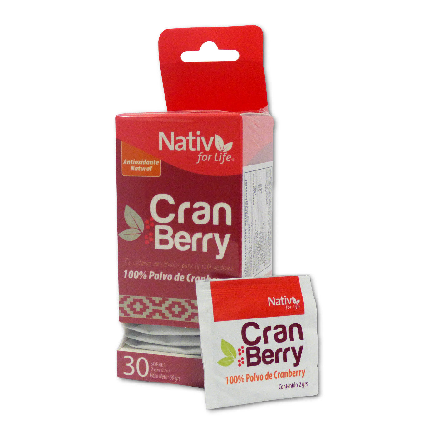 Cranberry Polvo 100% de Arándano (sobres x 30) – urotienda